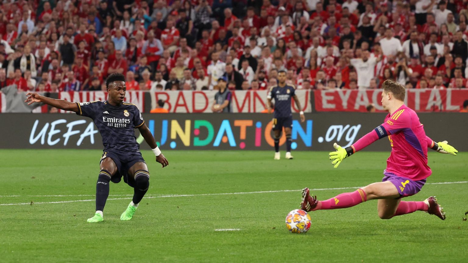 Así fue el gol de Vinicius Júnior vs. Bayern Munich