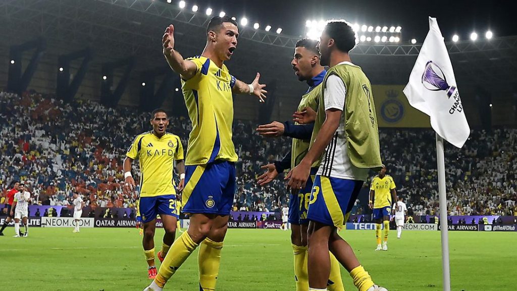 Cristiano Ronaldo llegó a los 908 vs. Al Ain